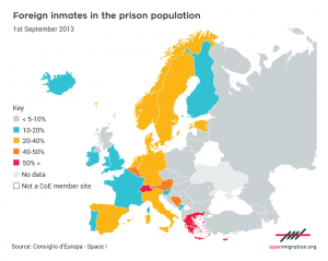 Prison and foreign detainees in Europe (and in Italy) ⁄ Open Migration