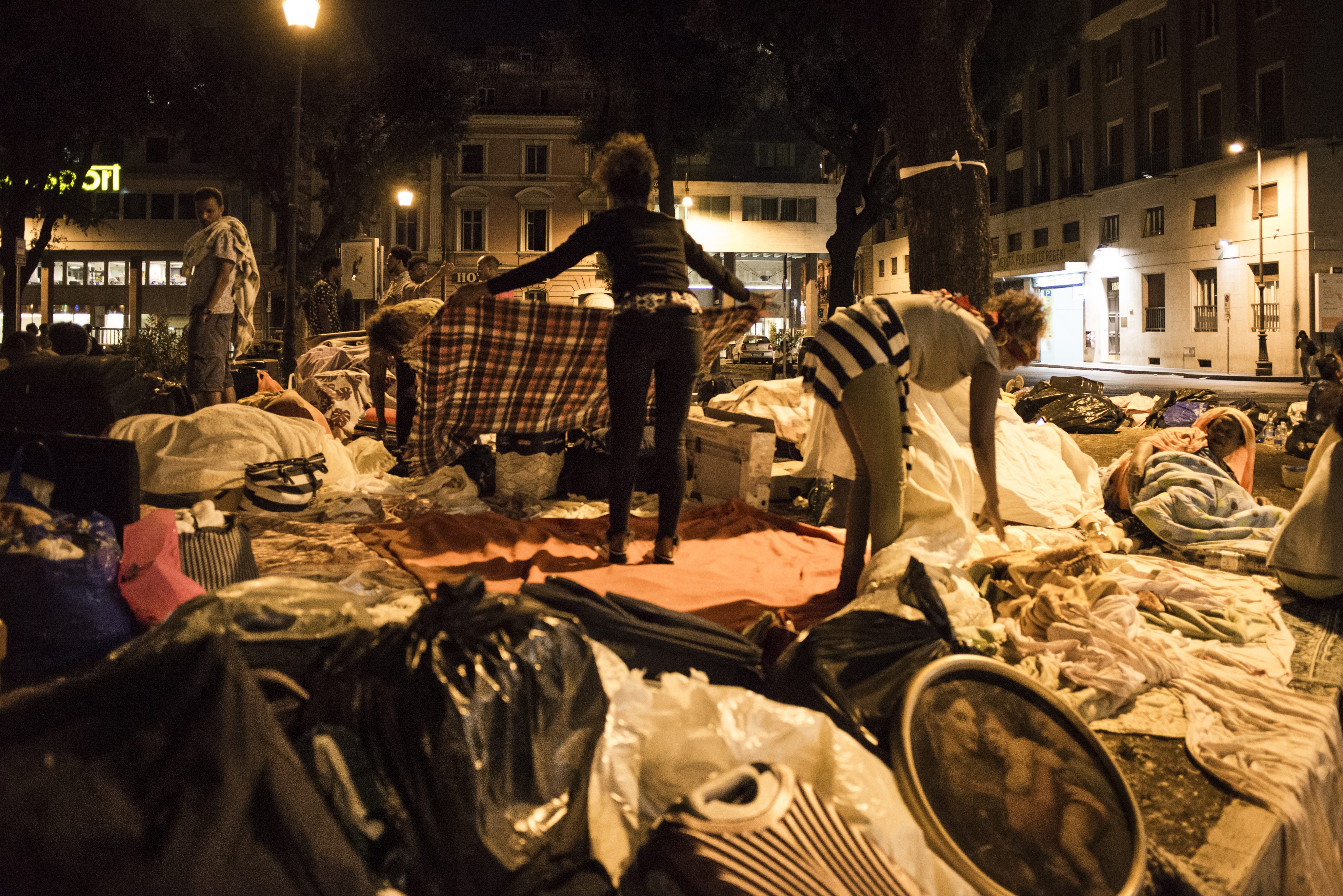 There is no home for refugees in Rome ⁄ Open Migration