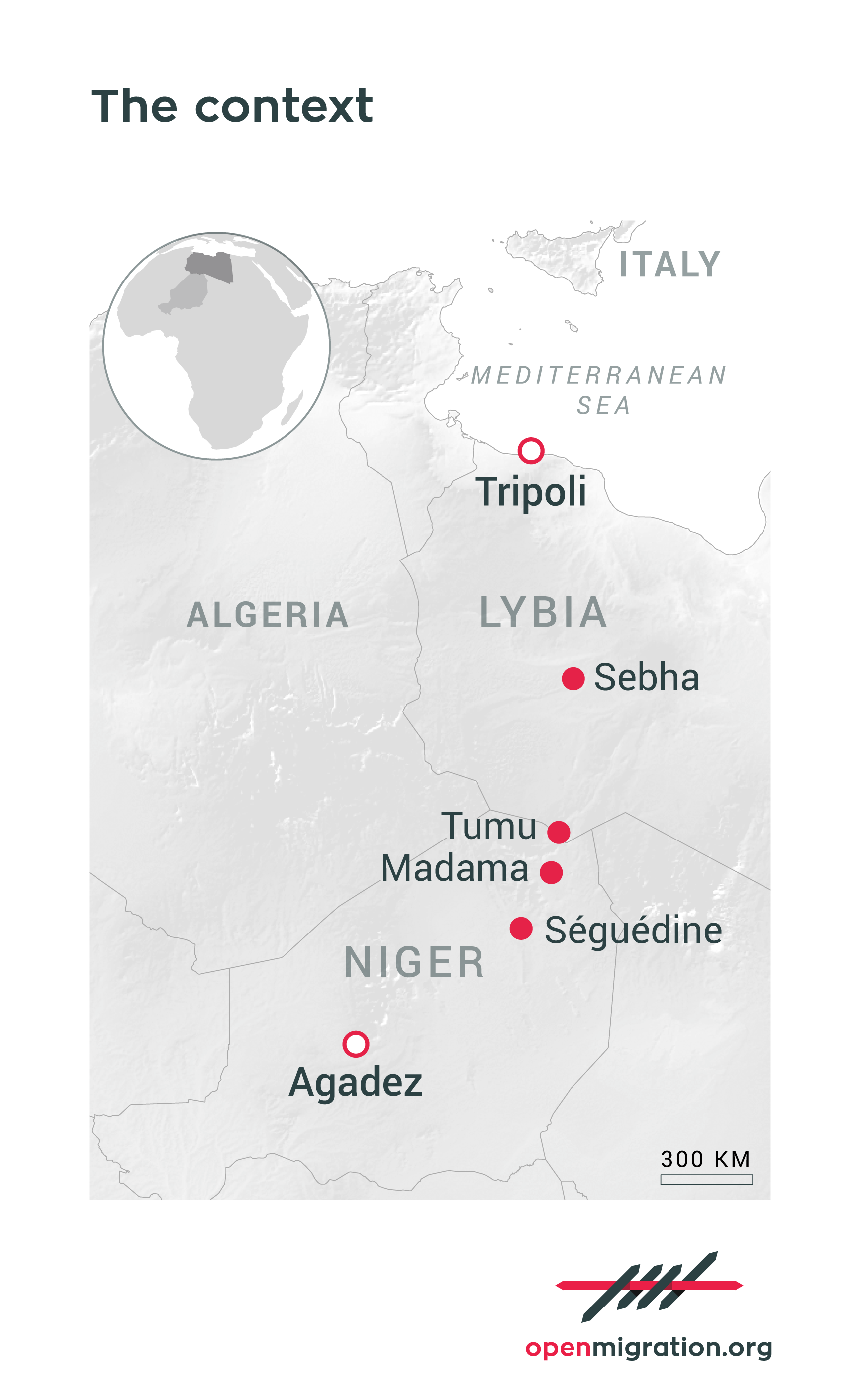 The new European border between Niger and Libya ⁄ Open Migration
